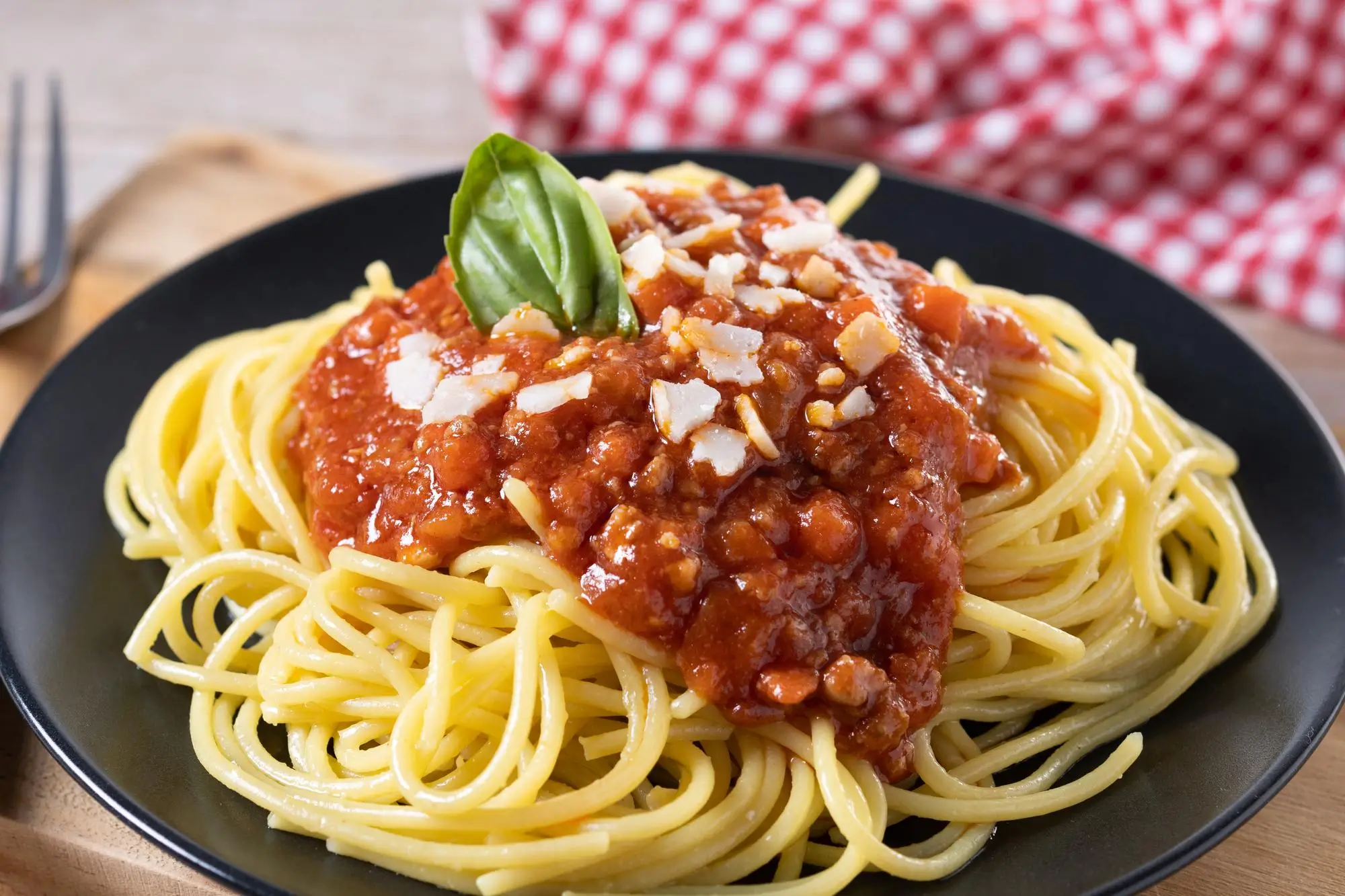 Spaghetti à la sauce bolognaise au Cookeo