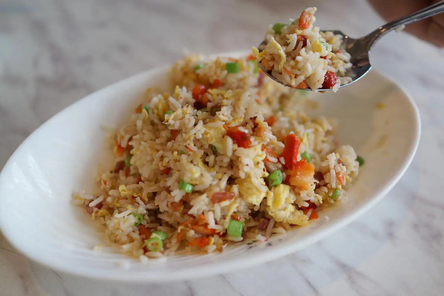 Riz cantonais au Cookeo