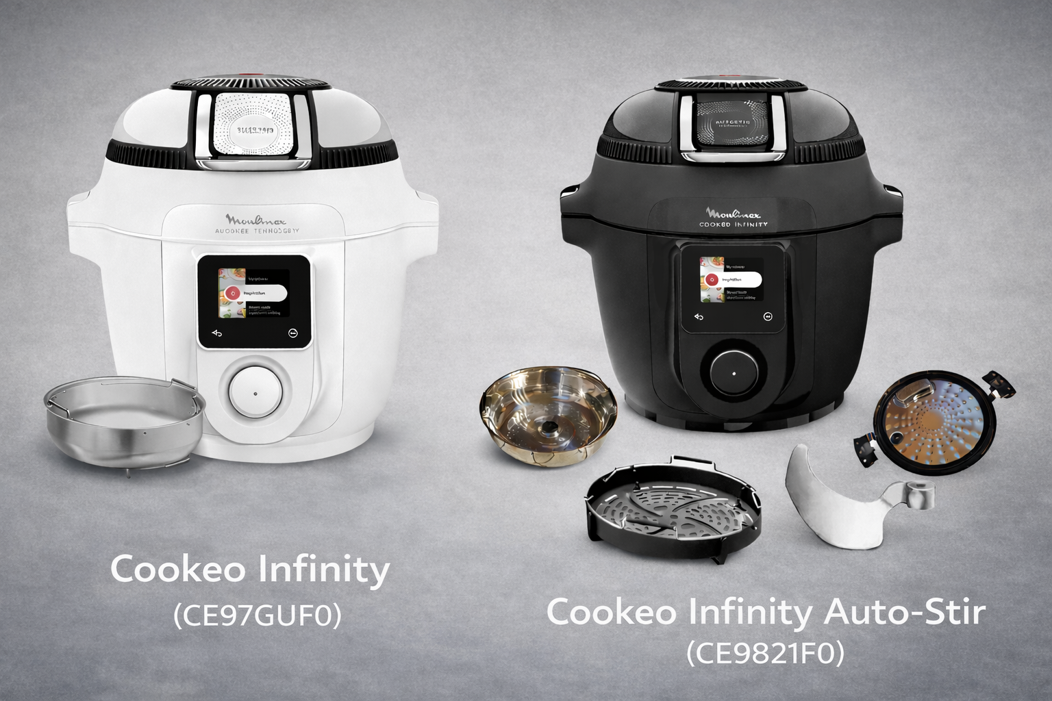 Cookeo Touch Infinity vs Cookeo Infinity Auto-Stir : quel multicuiseur ...